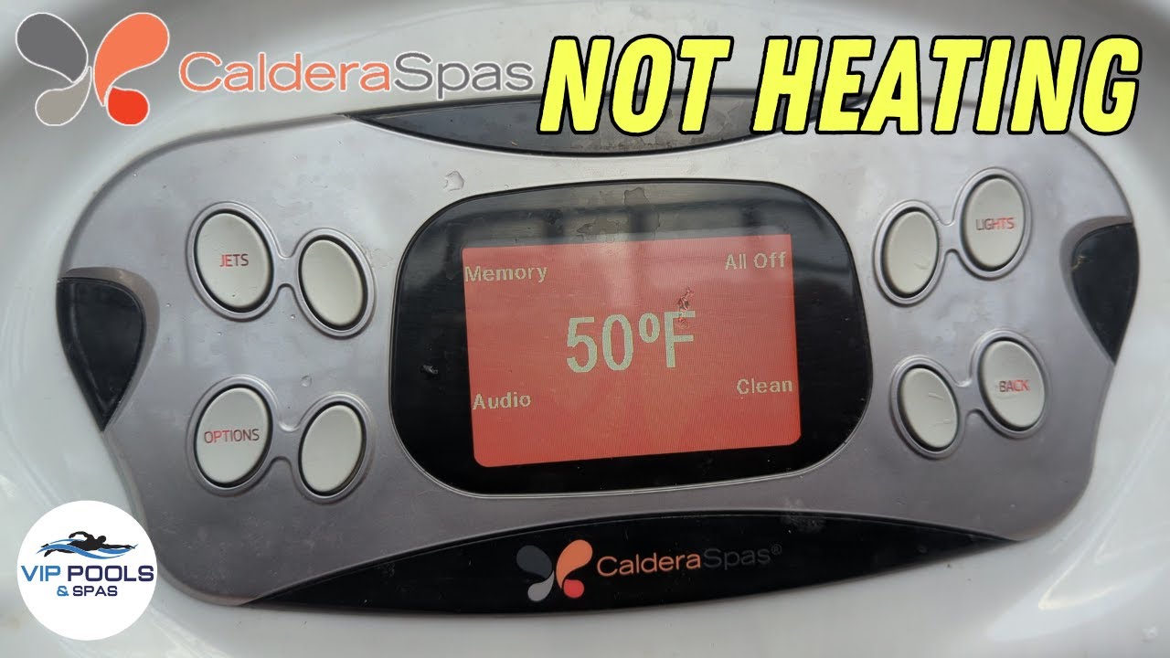Caldera Spas Hot Tub Not Heating / Hot Tub Not Heating Up - YouTube