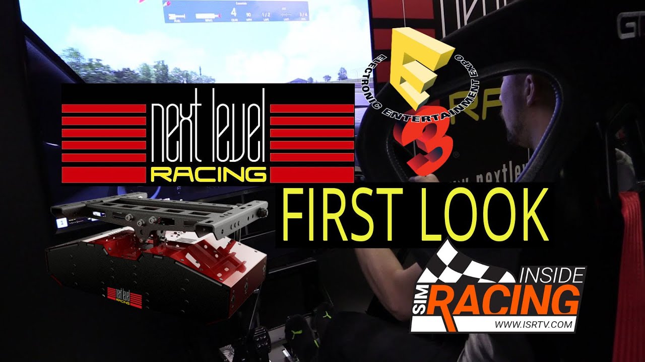 Next Level Racing Motion Platform V2 First Look at E3 2016 - YouTube