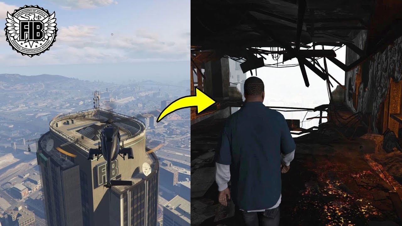 Grand Theft Auto V | How to enter the FIB Building (Glitch) - YouTube
