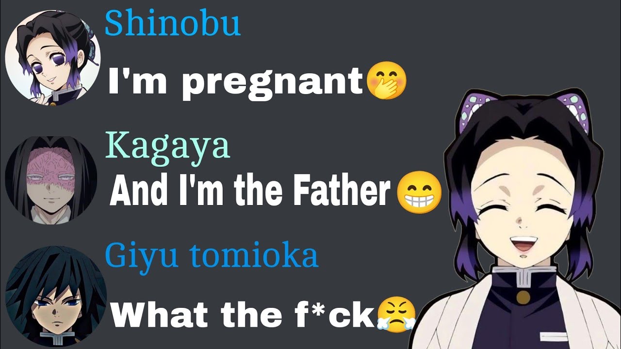 If Shinobu Got pregnant by kagaya| demon slayer discord #demonslayer ...