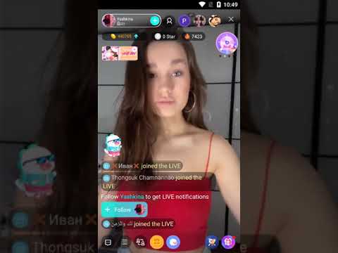 join the live chat and dance with bigo live russian girl