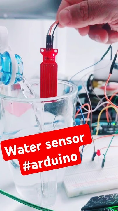 water sensor💧⛲🛁🚰💦#arduino #arduinoproject #arduinoforbeginners - YouTube