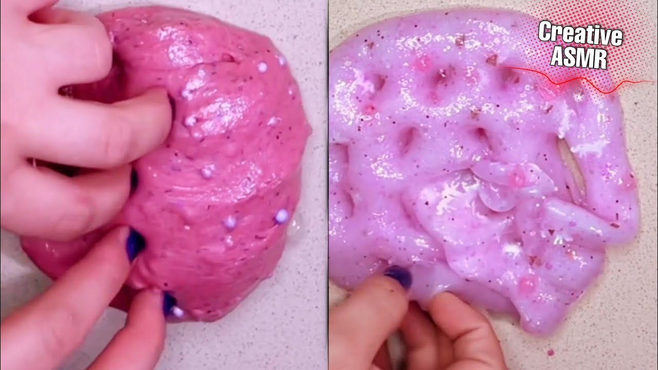 Slime colouring with Makeup!!! Mixing Eyeshadow, lip balm & glitters ...