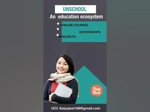 UNSCHOOL [ONLINE COURSES] [INTERNSHIPS] [PROJECTS] - YouTube