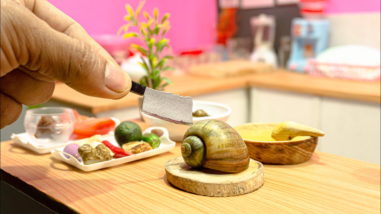 Soft Yummy !! Miniature Cooking | RICA KEONG PEDAS MANIS | Food Indo ...