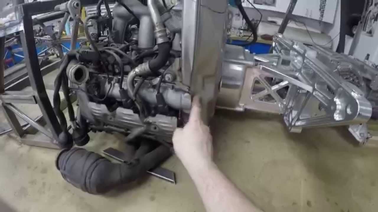 962 engine gearbox combo together for the first time.. - YouTube