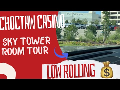 Choctaw Casino Sky Tower Room Tour and Low Rolling on the Slots - YouTube