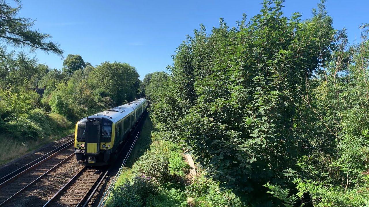 Class 450 Desiro | 450111 | Two Tone | South Western Railway - YouTube