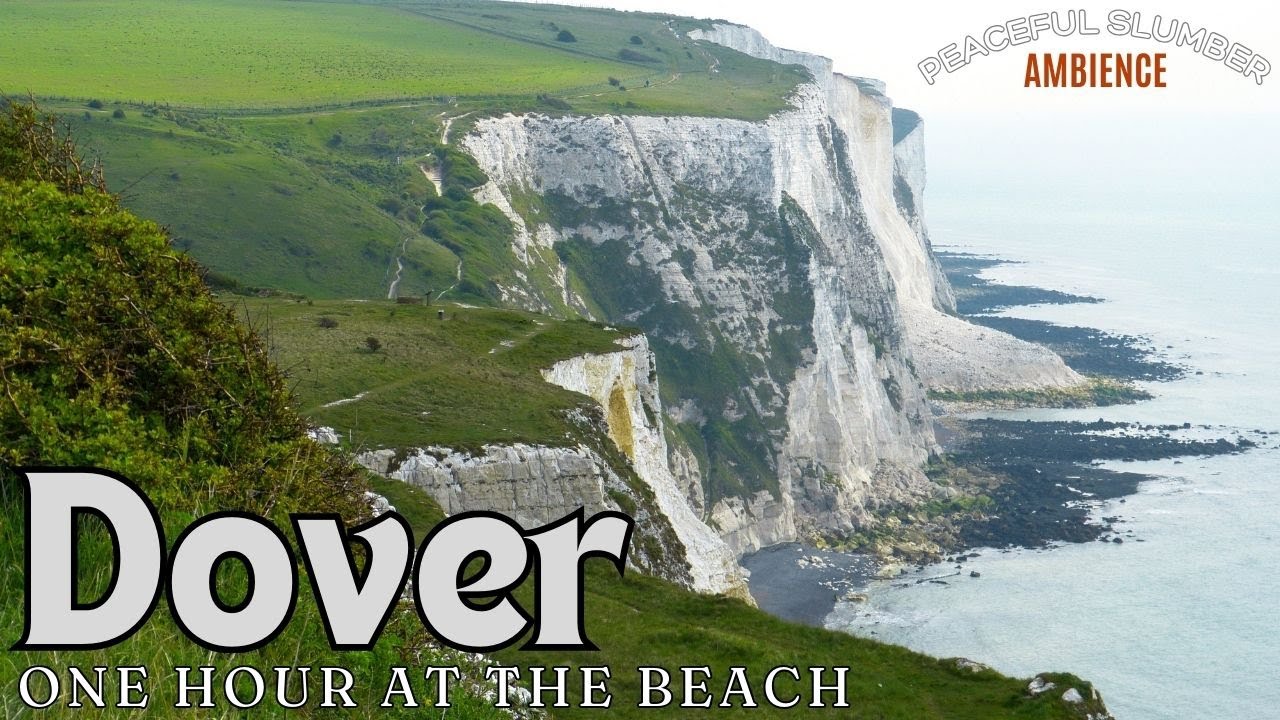 Dover Beach // Real Calming Sea Shore Sounds - YouTube