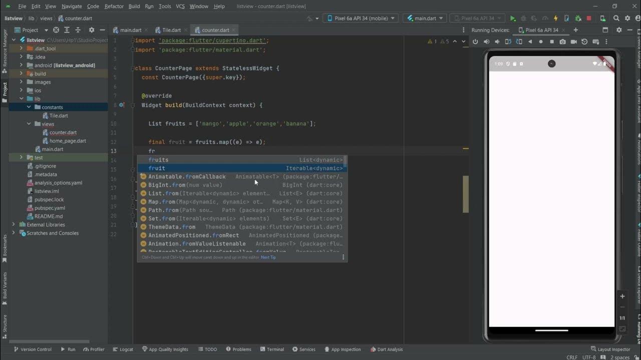 .map( ) method/function Tutorial | Lean Flutter in Nepali | BCA DAI - YouTube