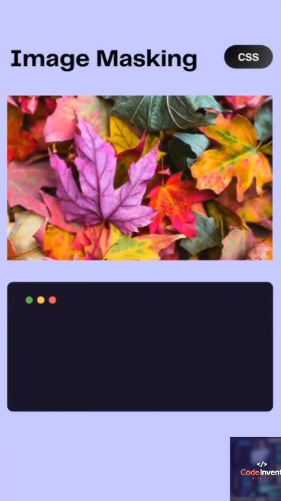 Learn Image Masking In Css Css Codeinvent Youtube