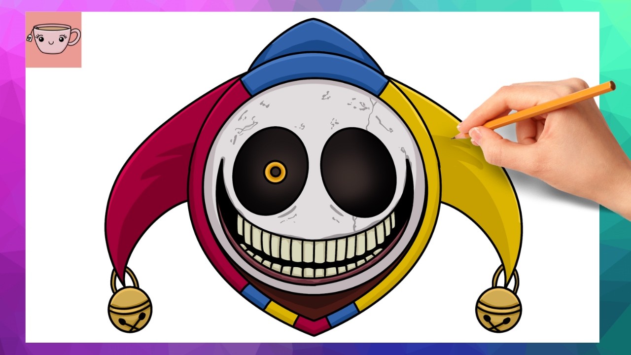 How To Draw The Prototype (Head) from Poppy Playtime 5 | Easy Drawing ...