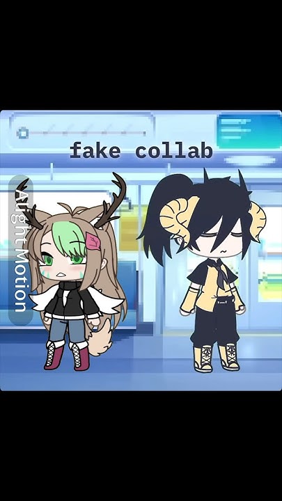 Fake collab with @y3llowx (Night Train) #collab #y3llow #gacha #trend (I tried my best😭) - YouTube