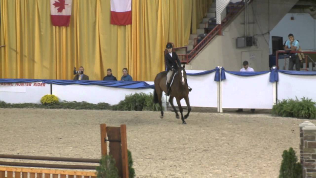 122 CAMEO Mallory Edens, Class 34 Junior Hunter Over Fences - YouTube