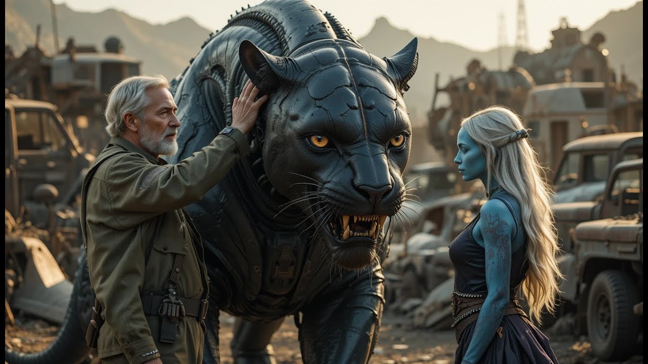 An Old Veteran Found an Abandoned Alien Panther at the Junkyard—What ...