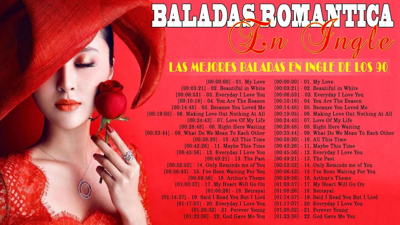 Canciones de Amor Día de San Valentín 💘 Baladas Romanticas en Ingles 💘 ...