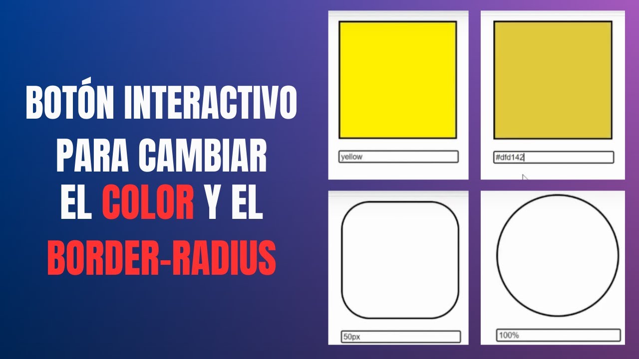 Cómo crear un botón interactivo con HTML, CSS y JavaScript - YouTube