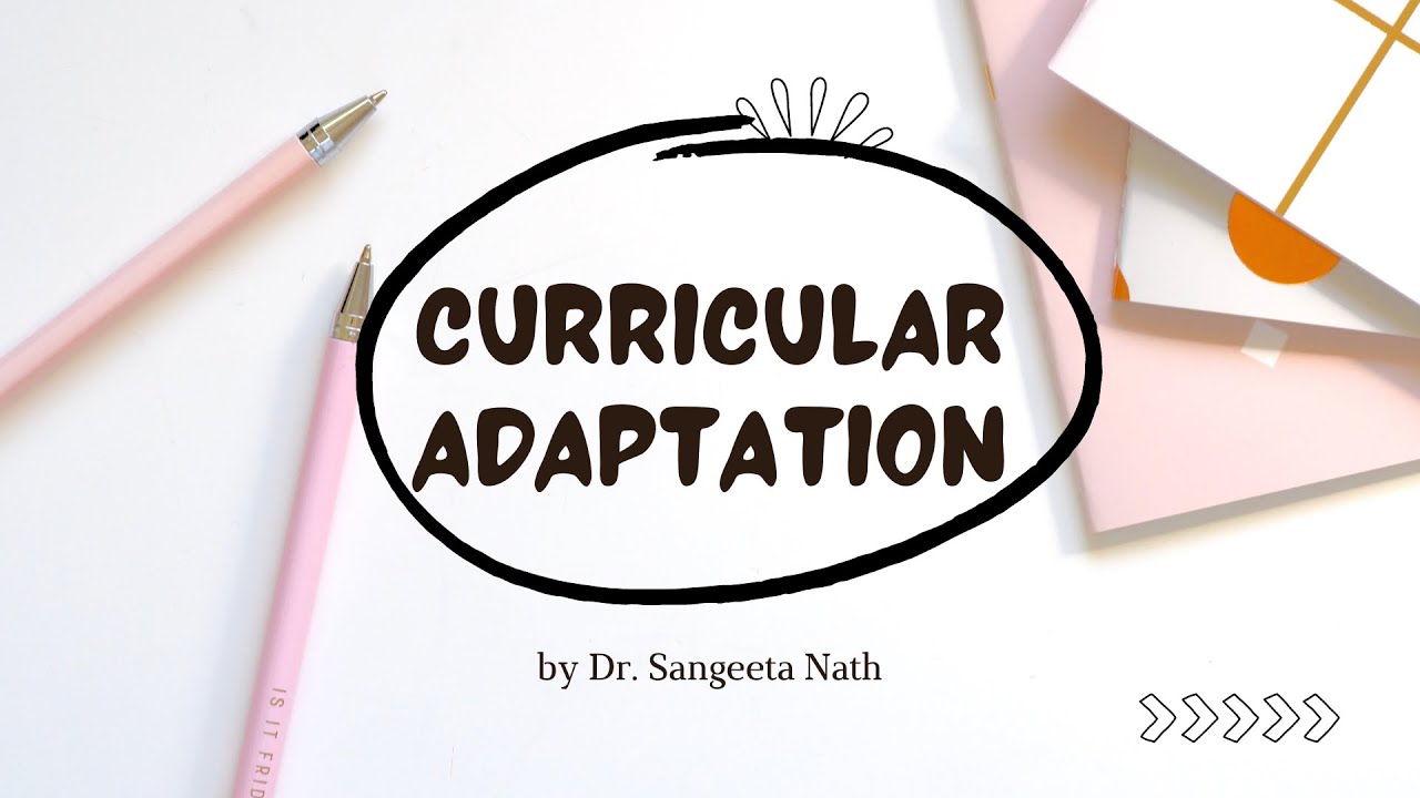 Curricular Adaptation - YouTube