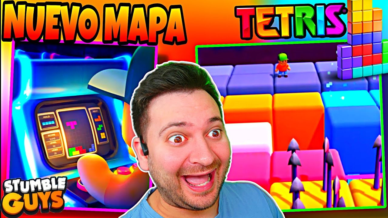 💥 STUMBLE GUYS x TETRIS!!💥 NUEVO MAPA TETRIS en STUMBLE GUYS!!! - YouTube