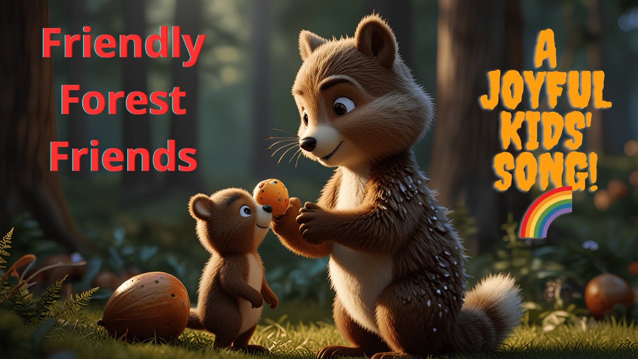 The Friendly Forest Friends: A Fun Song for Kids! 🌳 - YouTube