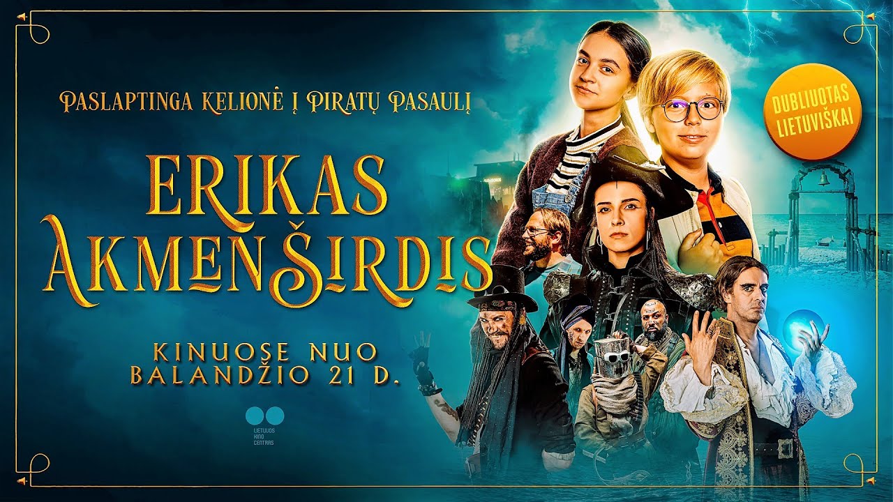 Nuotykių filmas visai šeimai ERIKAS AKMENŠIRDIS | Kinuose nuo balandžio ...