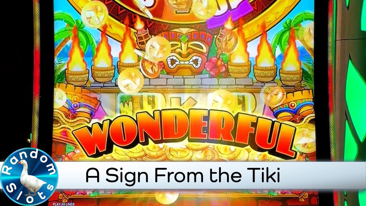 X Wheel Tiki Slot Machine - YouTube