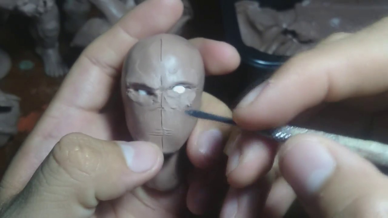 Sculpting Don Ramon - Part 2 - Eyes - YouTube