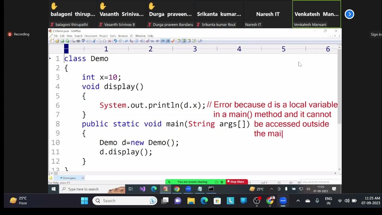 this keyword || java 10 - YouTube
