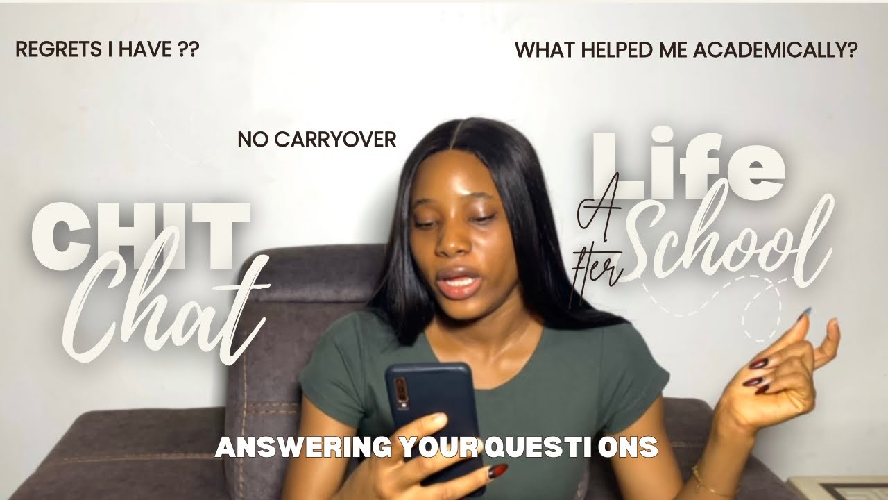 CHIT-CHAT: Life After Graduating🎓 //Answering Your Questions - YouTube