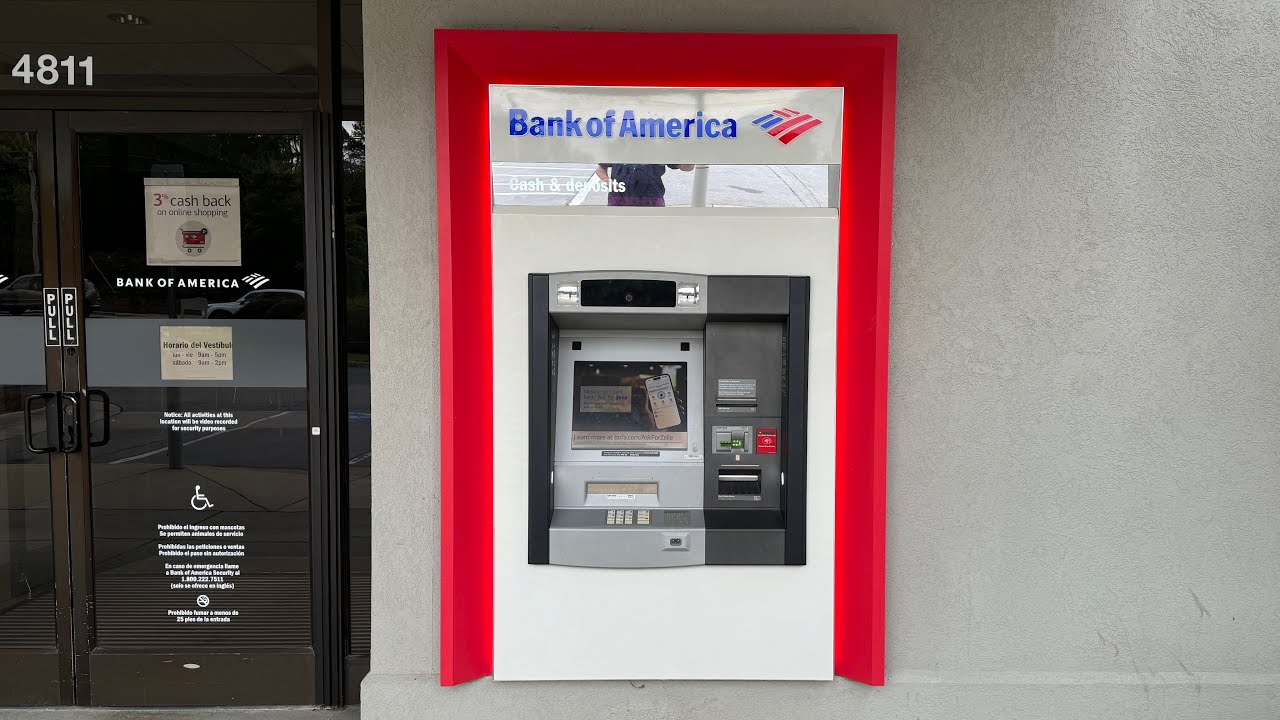 How To Use Bank Of America ATM Machine 2025 - YouTube