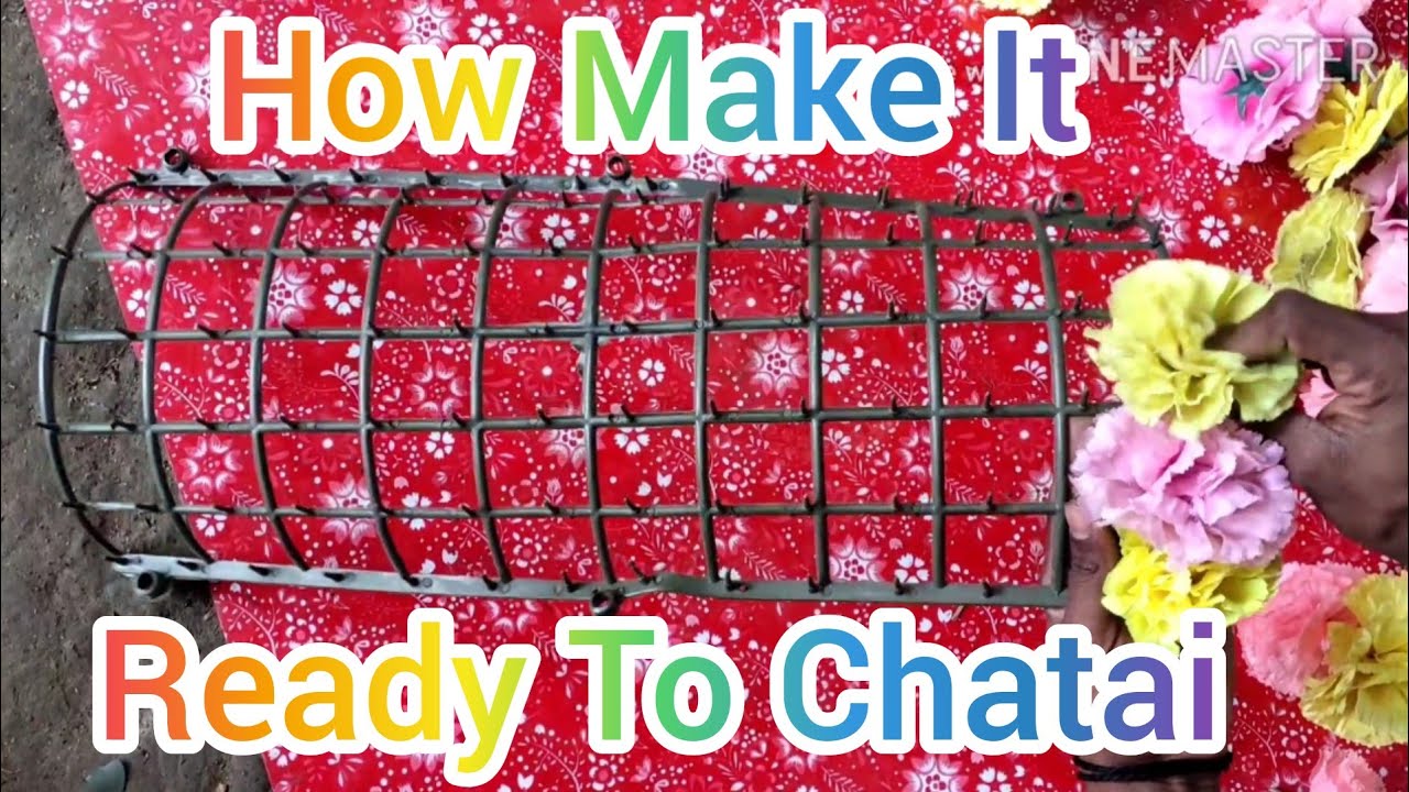 How Make It Ready To Chatai Use To Flower Decoration Very Fast Ready ...
