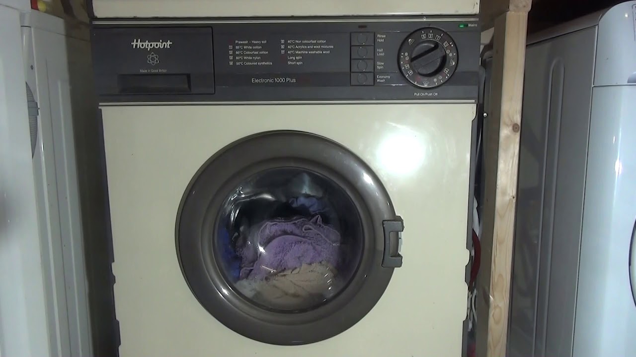 Hotpoint 9530A : testing on Colourfast cotton 60'c (Full cycle) faulty ...