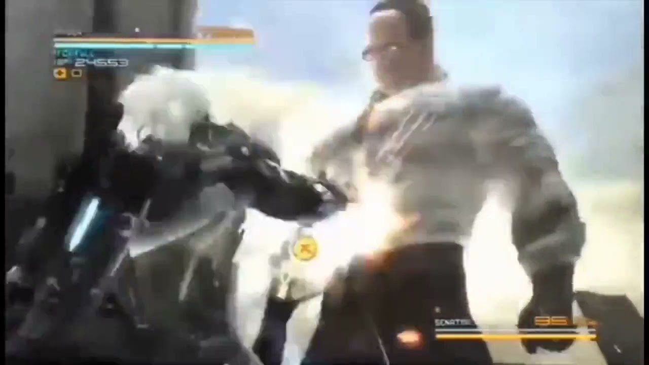 raiden punches senator Armstrong for 2 min and 55 sec - YouTube