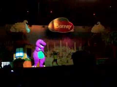 show do Barney - Abertura do show - YouTube