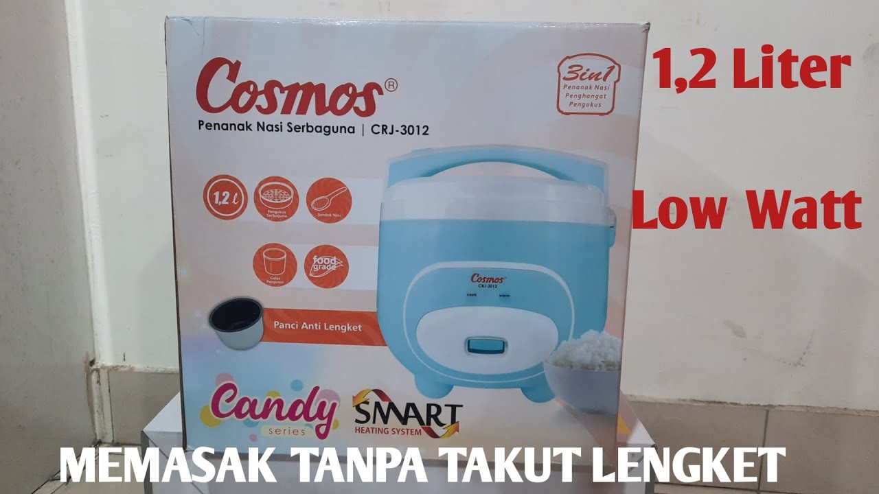 Rice Cooker Cosmos CRJ-3012 Memasak Tanpa Lengket #cosmos #crj3012 ...