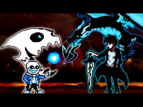 Classic Sans V3 OP VS Sung Jin Woo OP (Solo Leveling) in Mugen - YouTube