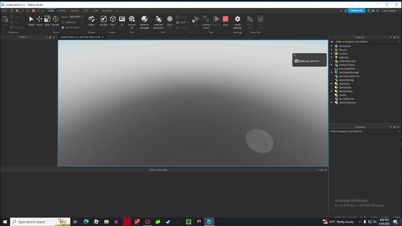 Roblox Horror Game Development Live! - YouTube