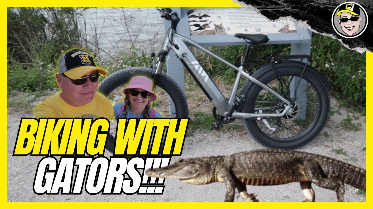 Biking With Gators on the TST Defender Fat Tire eBike ~ Magnolia Park ...