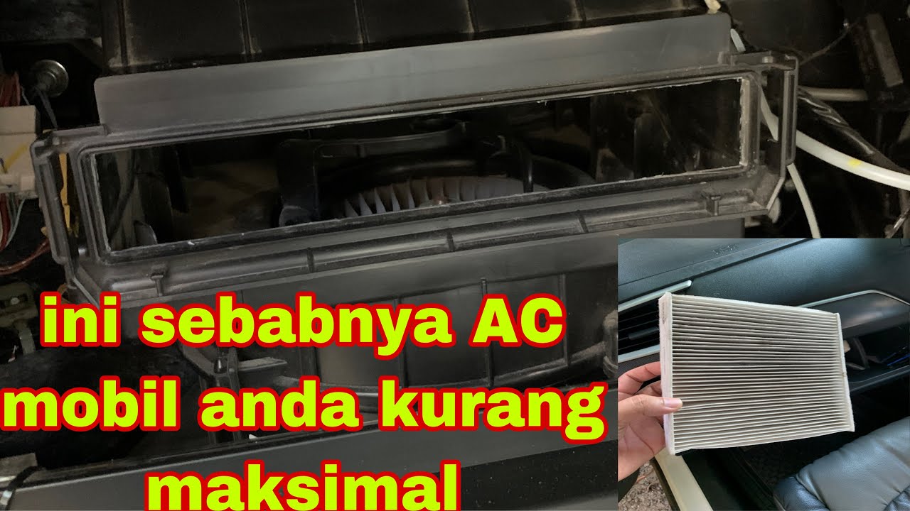 cara membersihkan filter AC mobil honda#brv#airconditioner#brio - YouTube