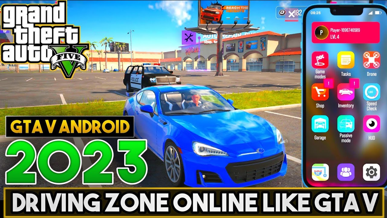 NEW GTA V ANDROID Game | Driving zone online Android | Open World Game ...
