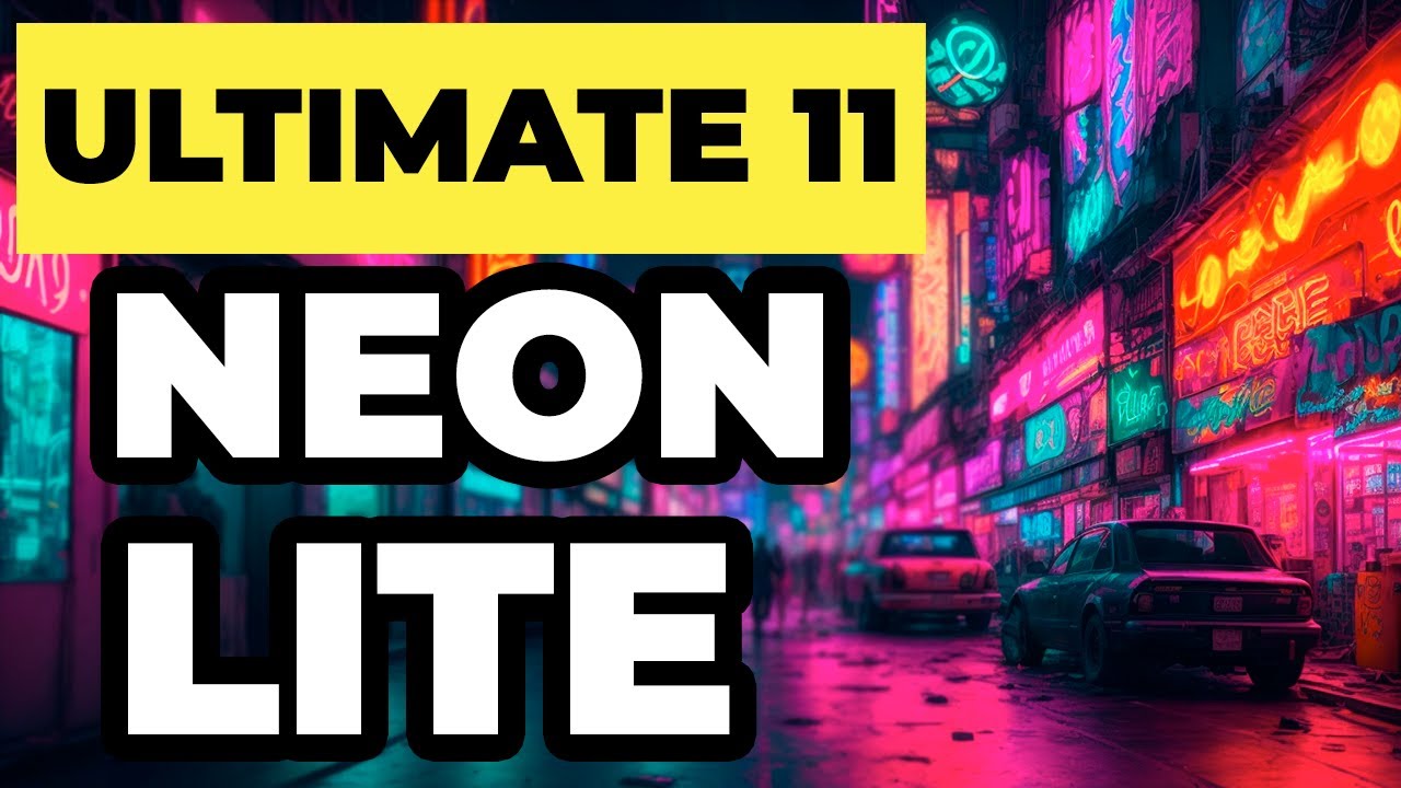 Cómo instalar Windows X Lite ULTIMATE 11 NEON ♥️ Windows 11 LITE ...