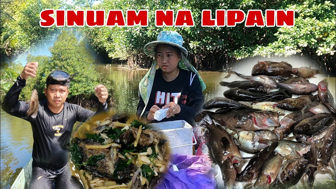Sinuam na Lipain|Nagpasipsip sa ilog catch&cook Vlog #276 - YouTube