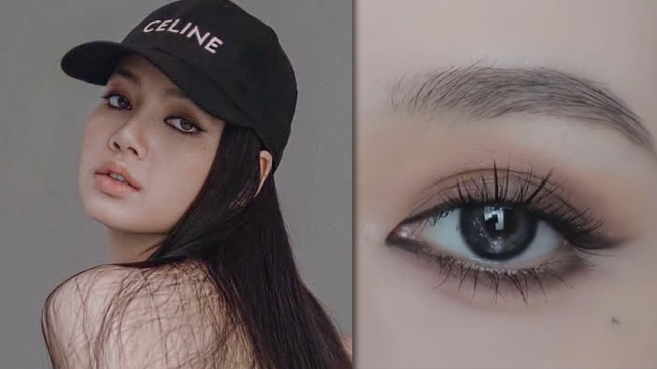 Lisa Blackpink Cat Eye Simle & Easy Makeup Tutorial 猫の目 • 리사 아이 메이크업 リサ ...