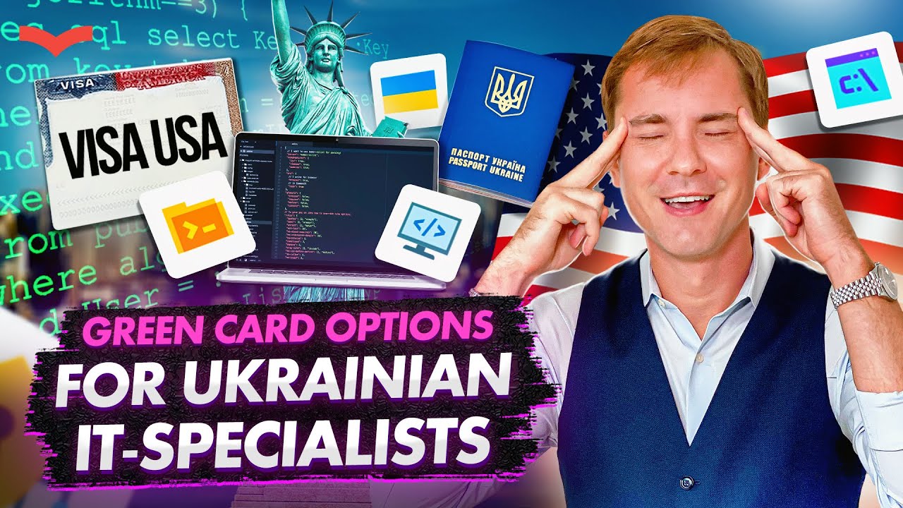 UKRAINIAN IT-SPECIALISTS WANTED! TWO VISAS TO UPGRADE TO PERMANENT RESIDENCY IN THE U.S. - YouTube