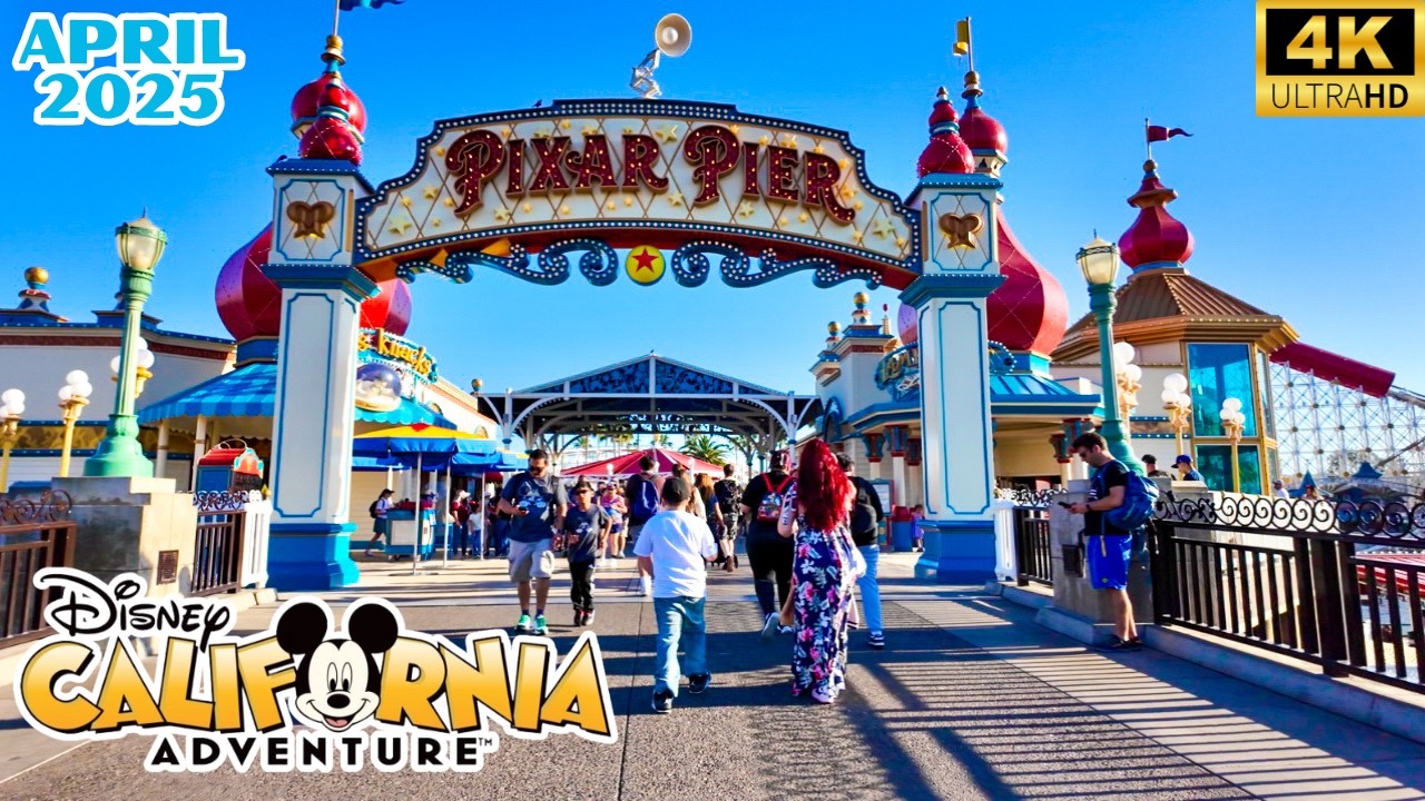 Disney California Adventure Park Walkthrough- Exploring DCA during the ...