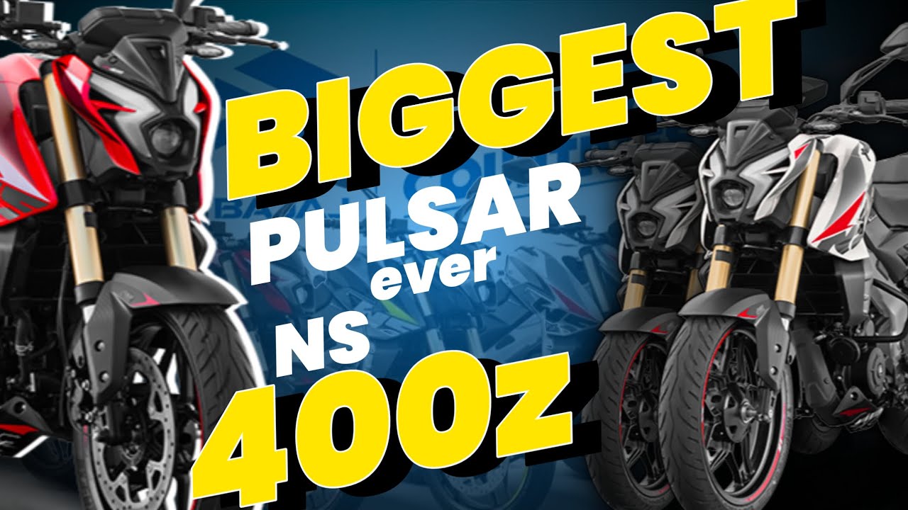 Biggest Pulsar Ever NS400z - Detailed Review 2024 - YouTube