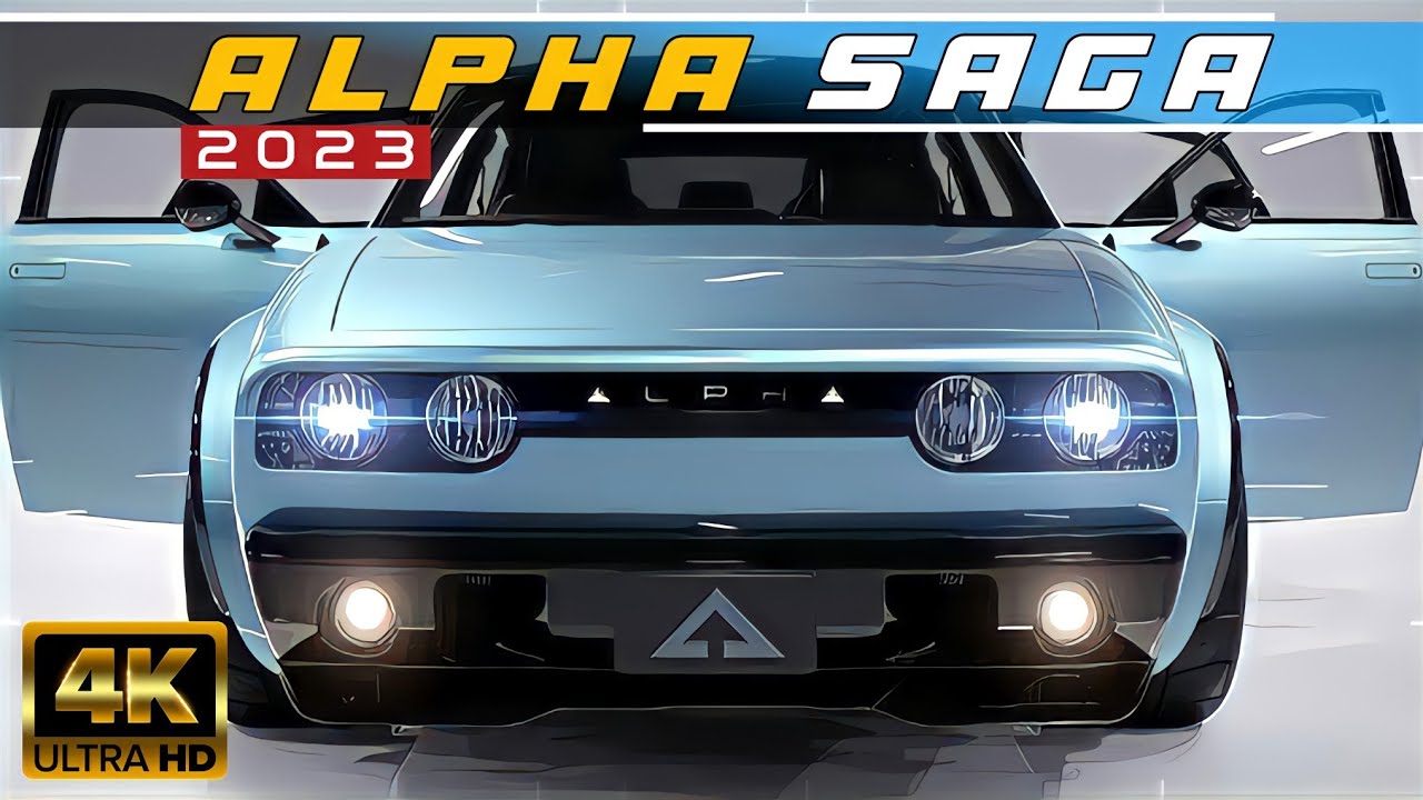 2023 Alpha Saga Electric Sedan - YouTube