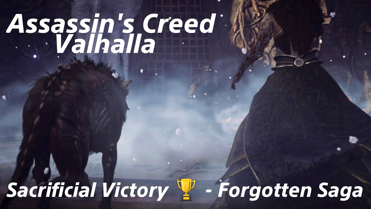 Sacrificial Victory Trophy - Hel Boss Fight - Forgotten Saga - Assassin ...