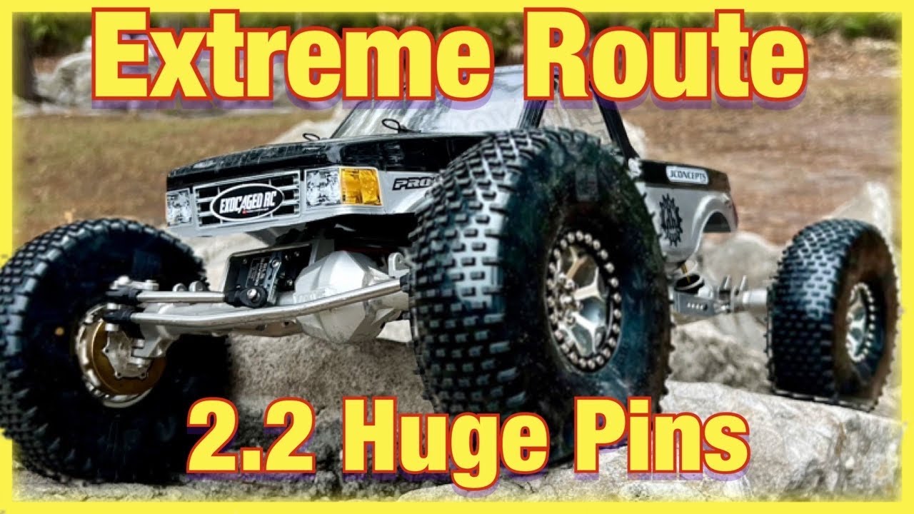 Extreme Route Huge Pin Comp tire Thor - YouTube