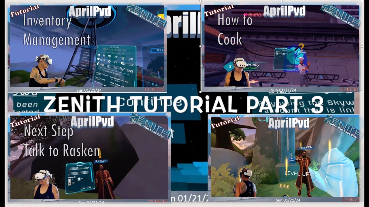 AprilPvd Zenith Tutorial Part 3 - YouTube